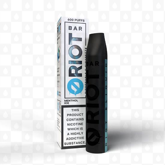Plantedamp- RIOT BAR Disposable Zero - Menthol Ice 0mg
